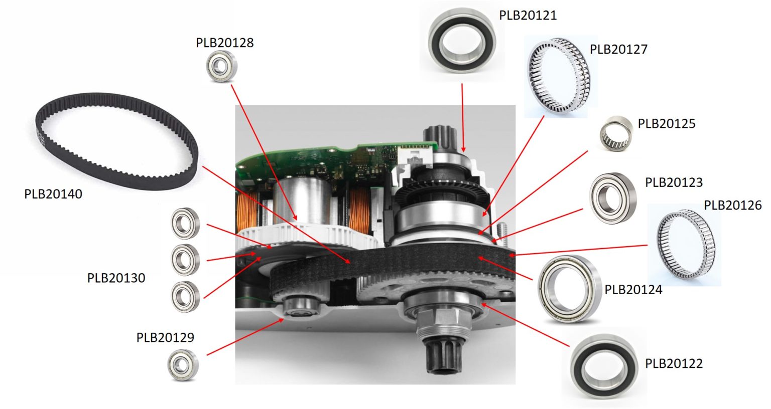 Brose Parts Identifier | eBike Motor Repair